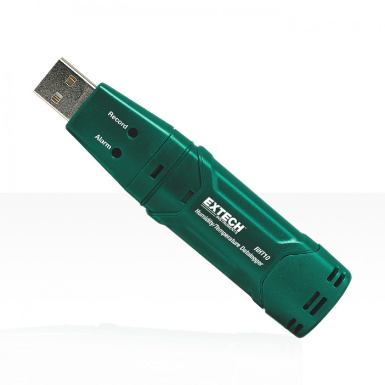 Data logger humidité et température Extech RHT10 >Dom&gy